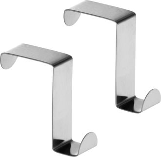 Premier Housewares T&uuml;rhaken aus Edelstahl, beidseitig verwendbar