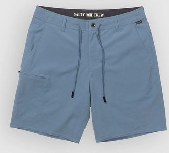 Salty Crew Transom Tech Shorts pilot blue