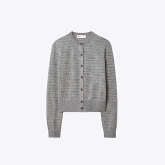 Tory Burch Damen Sublime Wool Cardigan