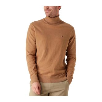 Tommy Hilfiger Cashmere Rollkragen-Pullunder - - Knitwear - Herren - Braun - L