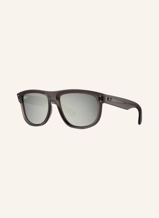 Ray-Ban Sonnenbrille Boyfriend Reverse grau