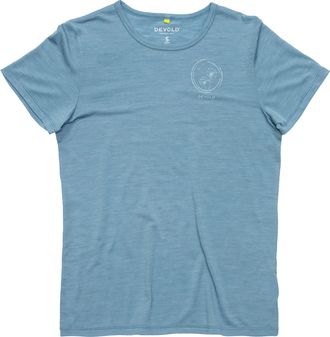 Devold Active Spring Tee Wmn, XS, SkyBlue 247A