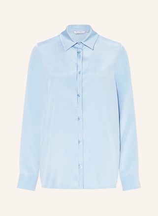 Max Mara Seidenbluse Avion blau