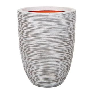 Capi Europe Capi Europe - Capi Pot a fleurs Nature Rib 36 x 47 cm Ivoire KOFI782 424227