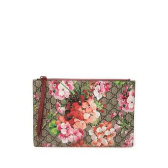 Gucci Pre-owned Sac bandouli&egrave;re fleuri en toile enduite - Femme - Pre-owned - Beige - Taille: ONE Size