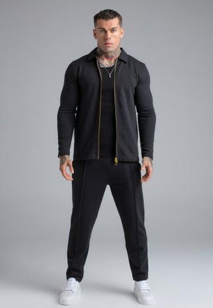 Siksilk Jogger Pants SikSilk Herren Schwarz Smart Joggers