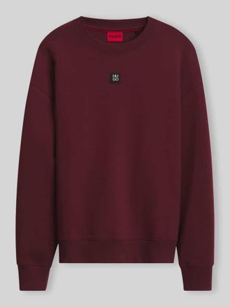 HUGO BOSS Sweatshirt mit Logo-Patch Modell Dettil