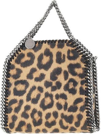 Stella McCartney Leopard-print Tiny Falabella bag Woman One Size