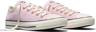 Converse Sneaker CONVERSE CHUCK TAYLOR ALL STAR SUEDE, Damen, Gr. 37,5, new found bloom, gold, egret, Leder, Schuhe Sneaker
