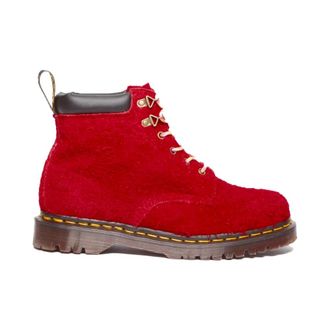 Dr. Martens unisex, Chaussures, Rouge, Taille: 39 EU 939 Ben Suede Padded Collar Lace Up Bottes