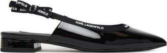 Karl Lagerfeld Ballerinas Kerrie KL40159 Schwarz