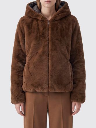 Save The Duck Veste r&eacute;versible &agrave; capuche en fausse fourrure et nylon