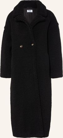 Betta Corradi Betta Corradi Oversized-Mantel Aus Teddyfell schwarz