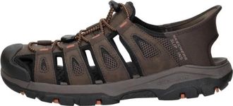 Skechers Homme, Sport, Brun, Taille: 47 1/2 EU Slip-Ins : Sandales Relaxed Fit
