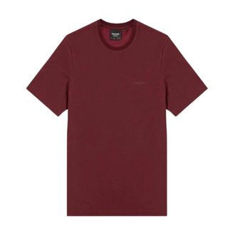 Lyle & Scott Rundhals-T-Shirt mit kurzen &Auml;rmeln - - Tops - Herren - Rot - M