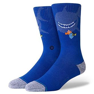 Stance Homme et Femme Finding Nemo Cotton Chaussettes Paquet de 1 Bleu 43-46