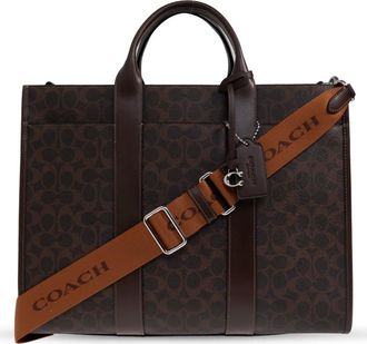 Coach Homme, Sacs, Brun, Taille: ONE Size Sac Shopper