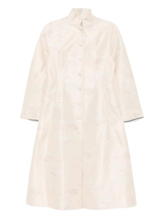 Shiatzy Chen manteau Scape of Curve - Tons neutres