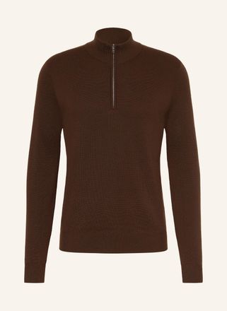Fioroni Cashmere Fioroni Piqu&eacute;-Troyer rot