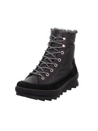 Legero Femme Novara Botte de Neige, Schwarz 0200, 37.5 EU