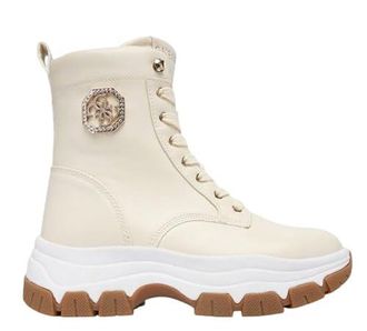 Guess Polonais Femme Art FLFBNZ ELE12, Cr&egrave;me, 36 EU