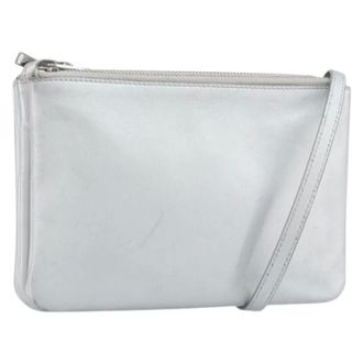 Celine Sac bandouli&egrave;re vintage Pre-owned - Femme - Pre-owned - Gris - Taille: ONE Size