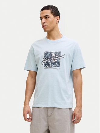 Jack & Jones Jack & Jones T-Shirt Honolulu 12288088 Himmelblau Regular Fit