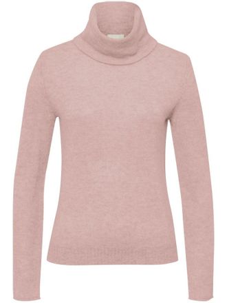 include Pullover lockerem Rollkragen include rosé