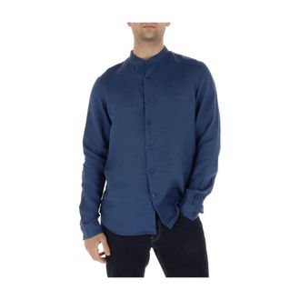 Timberland Homme, Chemises, Bleu, Taille: M Mill Brook Linen Shirt