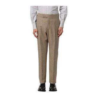 Thom Browne Homme, Pantalons, Multicolore, Taille: S Pantalon de costume slim &agrave; carreaux