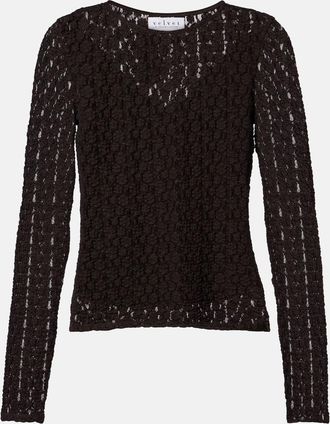 Velvet Top Tori aus Spitze