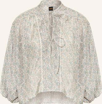 HUGO BOSS Blusenshirt Bales Mit 3/4-Arm beige