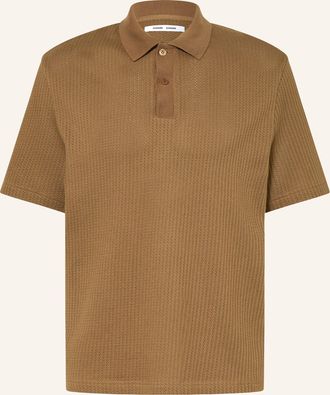 Sams&oslash;e & Sams&oslash;e Sams&oslash;e Sams&oslash;e Strick-Poloshirt Sajase braun