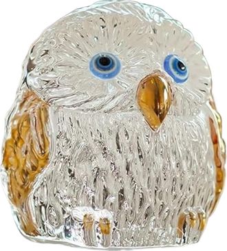 Generico Eulendekoration | Glitzerfiguren, Eulendekoration | f&uuml;r Weihnachten, Erntedankfest, Geburtstag, Familiengeschenke