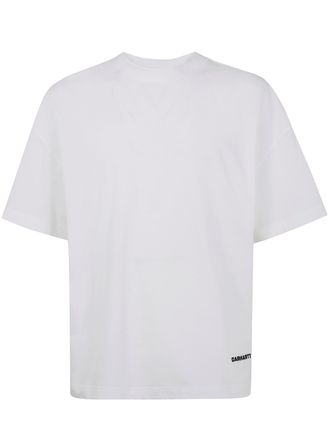 Carhartt Work in Progress Short Sleeves Script Organic Cotton T-Shirt