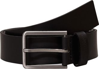 Calvin Klein Herren G&uuml;rtel 3,5 cm Essential Belt Lederg&uuml;rtel, Schwarz (Black), 115 cm
