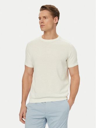 Bugatti T-Shirt 7200-15534E Wei&szlig; Regular Fit