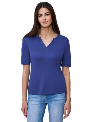 Street One Basic Shirt Amparo Blue 36