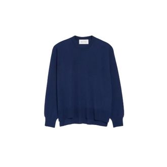 Ami Ami de Coeur Rundhals-Pullover - - Knitwear - Herren - Blau - M
