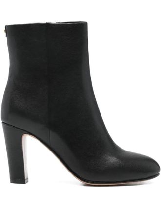 Twin-Set Stiefel - Smooth Leather Ankle Boots - Gr. 36 (EU) - in Schwarz - f&uuml;r Damen