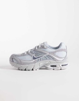 Nike Air Max Moto 2K - Baskets en daim - Gris et argent&eacute;