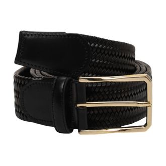 Canali Gewebter Seilg&uuml;rtel - - Accessories - Herren - Schwarzk - 105 CM