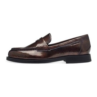 Tamaris Lack-Loafer - - Shoes - Damen - Braun - 37 EU