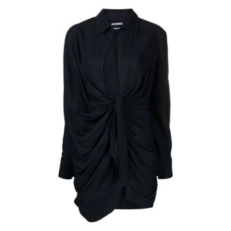 Jacquemus Schickes Sommerkleid f&uuml;r Frauen - - Dresses - Damen - Schwarzk - 2XS