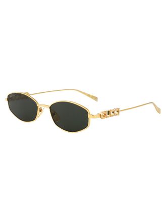 Gucci Womens Sunglasses Gg1802s Gold-Grey Gold-Gold-Grey Metal Gold/gold/grey