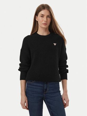 Guess Pullover W4BR08 Z3HM1 Schwarz Regular Fit