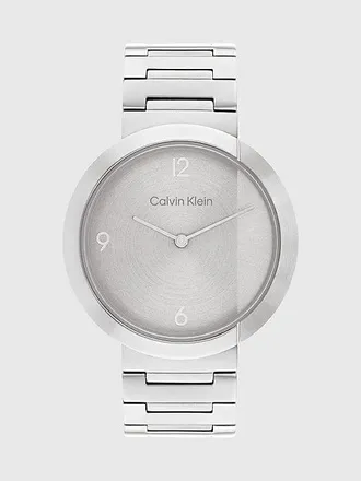 Calvin Klein Armbanduhr Mit Geteilter L&uuml;nette - Silver - Gender-inclusive Erwachsene - Einheitsgr&ouml;&szlig;e
