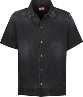 Diesel Herren, Shirts, Schwarzk, XLGr&ouml;&szlig;e