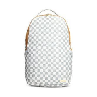Sprayground Sprayground, Homme, Sacs, Multicolore, Taille: ONE Size Graff Embossed Check Dlxsv Backpack