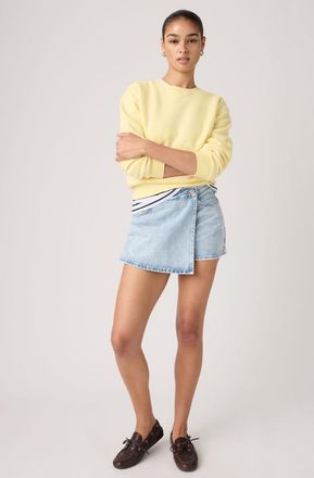 Levi's Jupe Short - Femme - D&eacute;lavage Clair / Abraided Art Skirt - 23